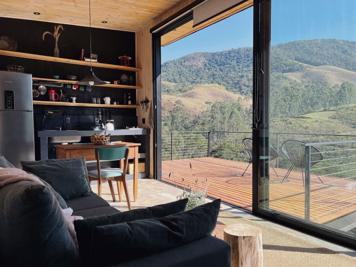 Cabana Moonrise - Estilo E Natureza-wifi Starlink - Brazil