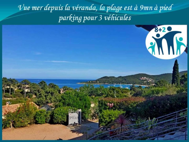 Villa, Superb Sea View, Heated Swimming Pool, 9-minute Walk To The Beach - Corsica