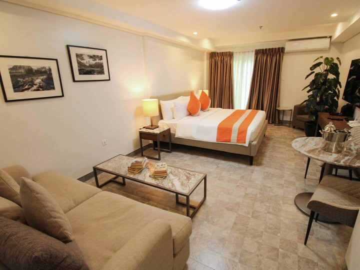 (A) Grand Studio Type In Front Yard Of Rooftop Floor (11th Floor) (Swimming Pool & Bar) - Angeles