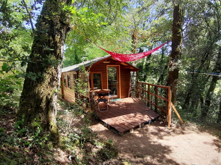 Small Wooden Cabin - Gourdon