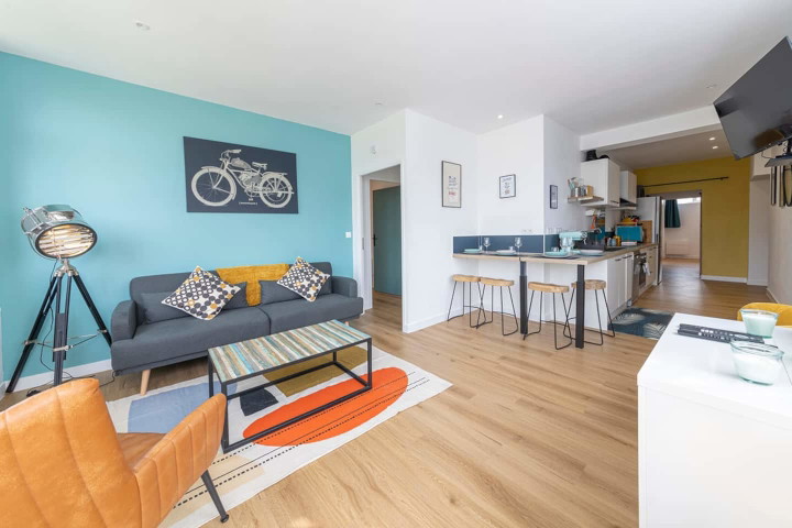 The Green - 4 Bedroom Apartment - Garden - Rennes