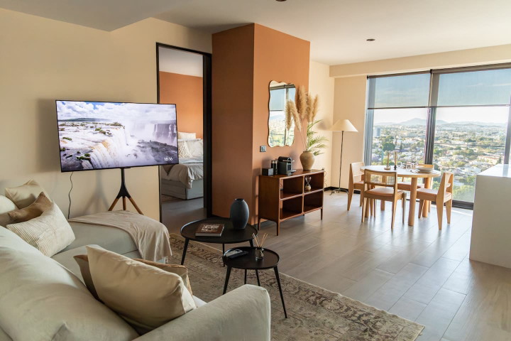Elysian Appartement Lujoso : Vue, Piscine, Wi-fi, Climatisation - Guadalajara, Jalisco, Mexique