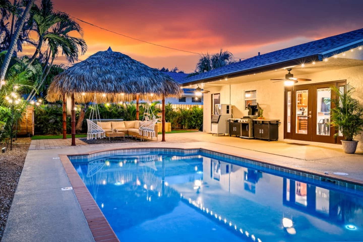 Delray Retreat~heated Pool~sauna~cold Plunge~games - Delray Beach, FL