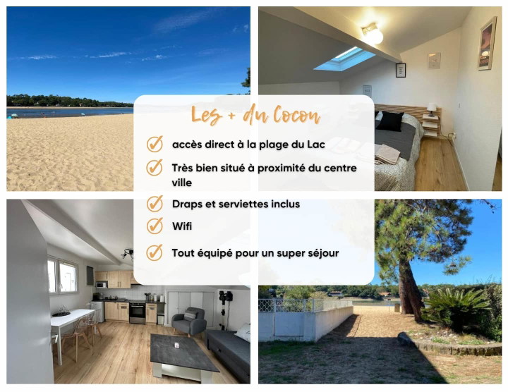 Un Cocon Climatisé Au Bord Du Lac Dhossegor - Capbreton