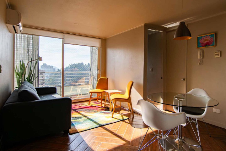 Suite Luminosa Con Vista Al Cerro Santa Lucía - Santiago (Chile)