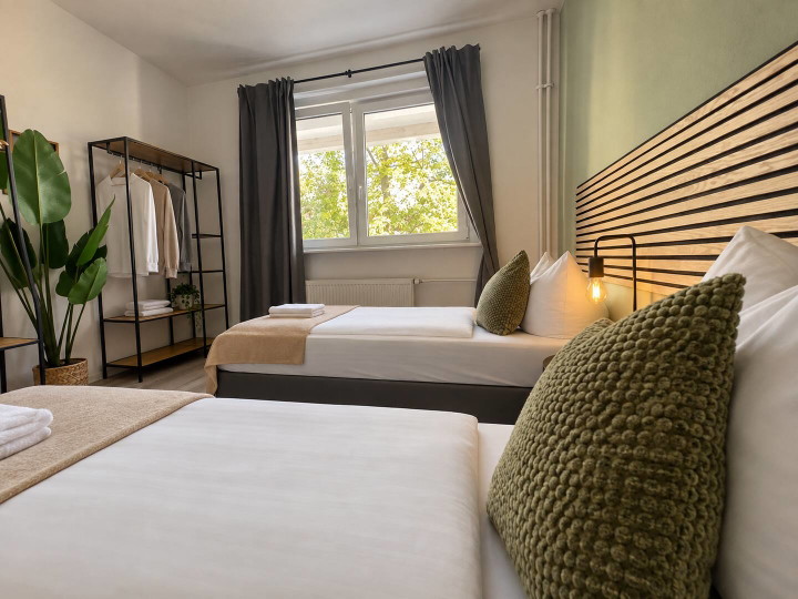 Gemütliches Apartment Für 5 Personen Mit Balkon - Halle (Saale)