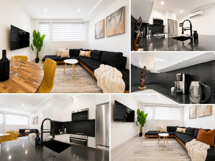 Moderne, 2 Chambres Cuisine Complète Espace De Travail Famille, Métro - LaSalle