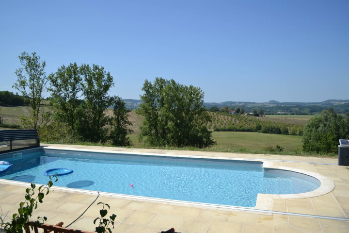 Al Bioule - Maison Climatisée Avec Piscine - Lot-et-Garonne
