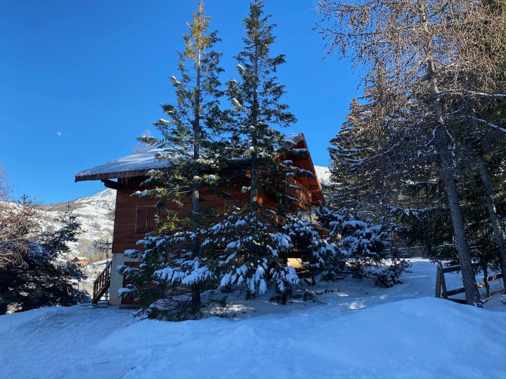 Chalet Au Sauze Sur Les Pistes-jardin & Cheminée - Barcelonnette