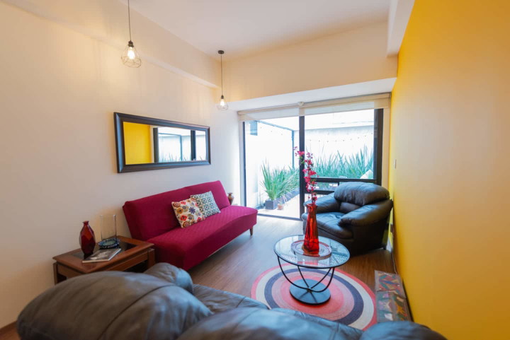 Terrace Loft In Condesa. Parking Place - Mexico