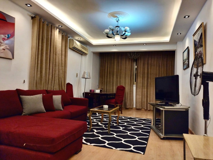 Perfect Location Privacy 2 Rooms Kitchen Gym - Cairo