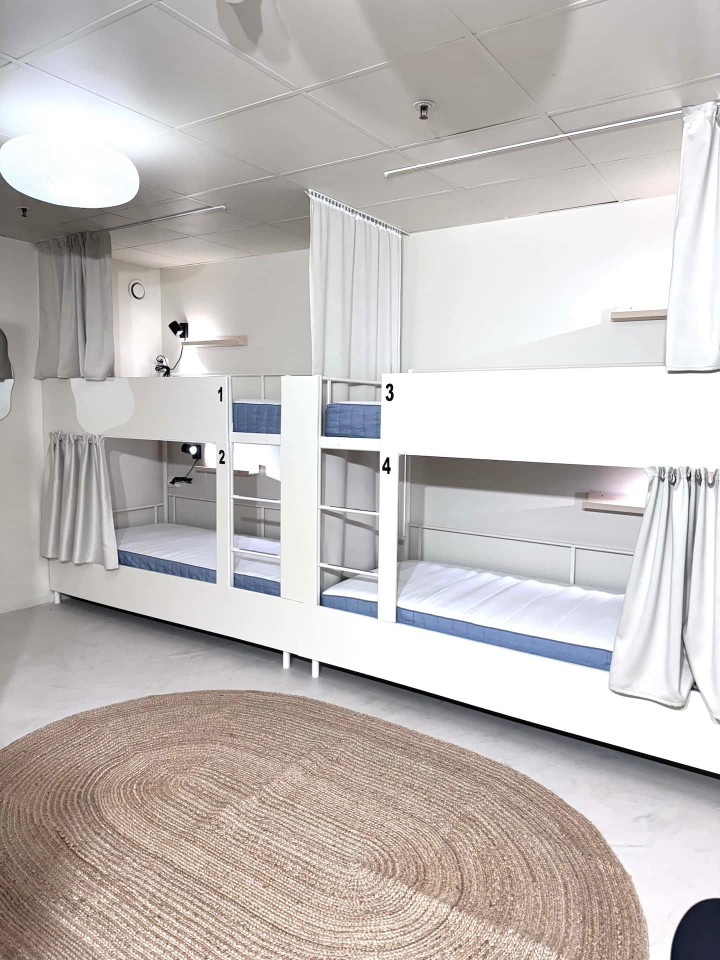 Shared 6 Bed Female Dorm Room - Tukholma