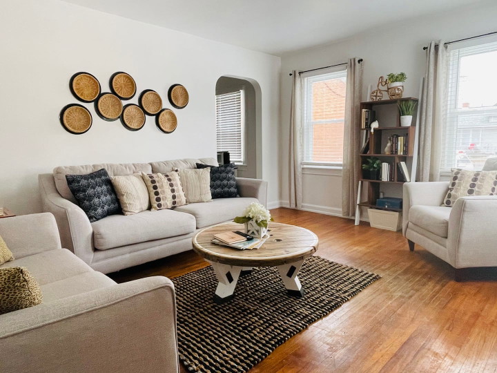 Heavensville Haven |King 1bd/1ba Cozy Apt Near Ue - Evansville, IN