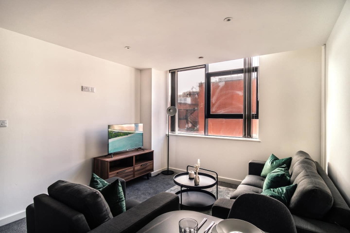 Contemporary 1 Bed Apartment In Central Preston - Preston