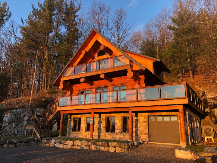 Log Home Scandinavian, Spa - Laurentides
