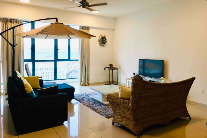 New! Homely Cozy Apartment With Stunning Seaview 2 - Penang