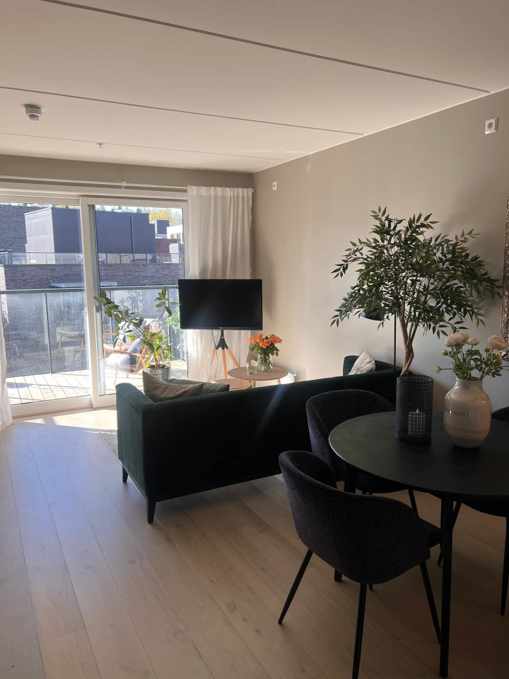 Bright, Stylish Apartment With A Sunny Balcony Near The Mountains - Oslo