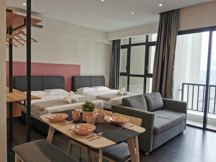 D37 1-6pax.suites Soft Luxury Style Near Velocity - Kuala Lumpur