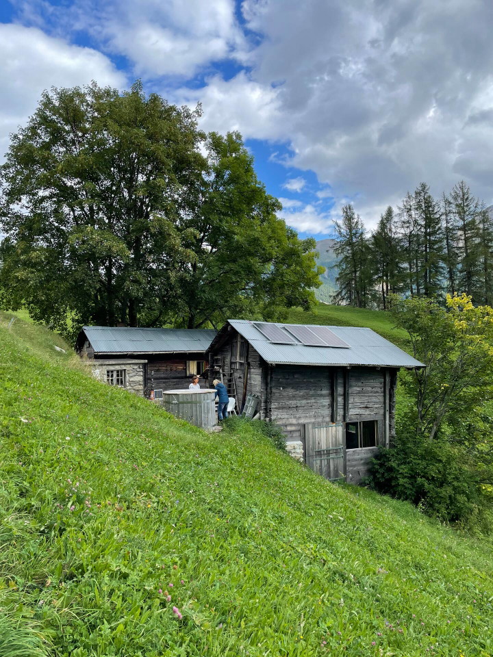 Altes Maiensäss Auf 1500 M - Fiesch