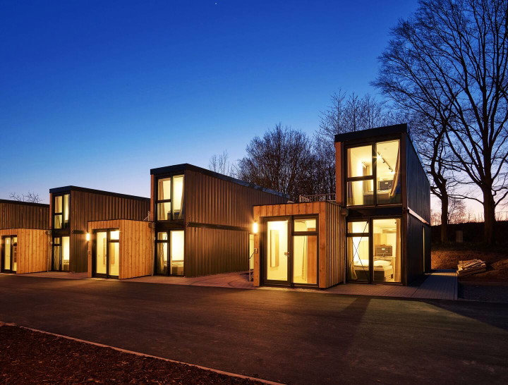 Modern Ausgebauter ÜBerseecontainer Als Tiny House - Wertheim