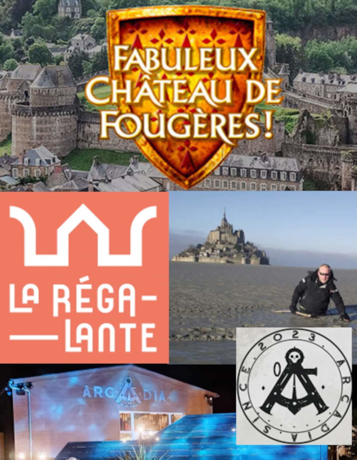 Fougeres Et Le Mont St Michel Et Sa Baie Sauvage - Fougères