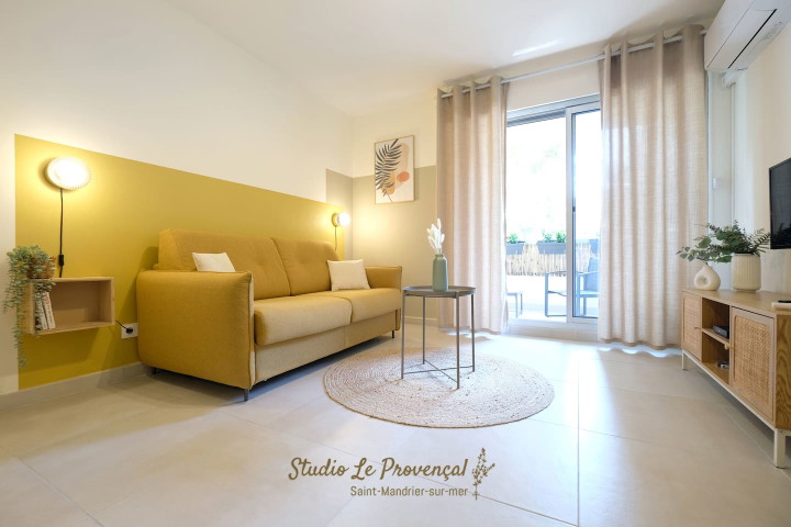 Studio Rénové, 5mn Plage, Terrasse, Clim, Vélos - Saint-Mandrier-sur-Mer