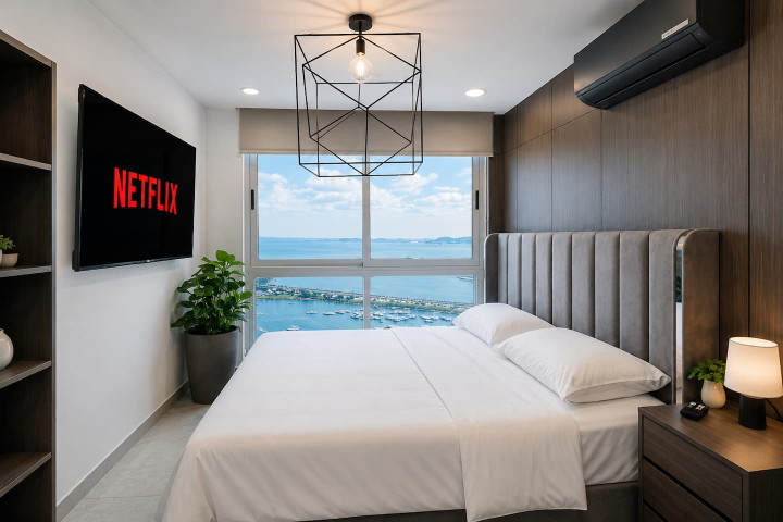 Skyline Views, King Bed & Pool In The Sand Panama - Ciudad de Panamá