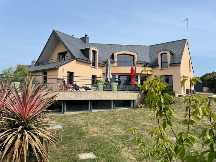 Villa 5 * Le Repere: Zwembad, Spa, Uitzicht Op Zee En Strand Te Voet! - Moëlan-sur-Mer