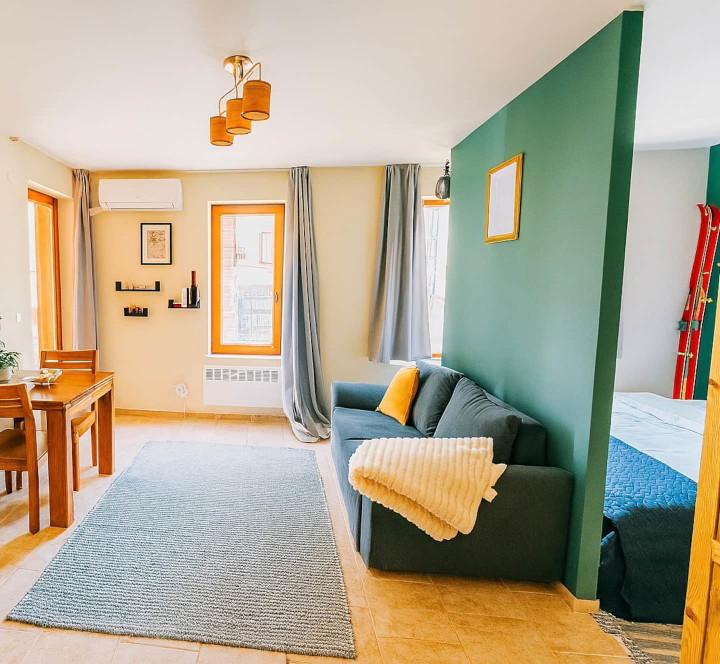 Warm Winter Studio With View, Walk To Gondola - Bansko