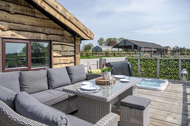 Cabane-confort-douche-vue Sur La Campagne - Yorkshire