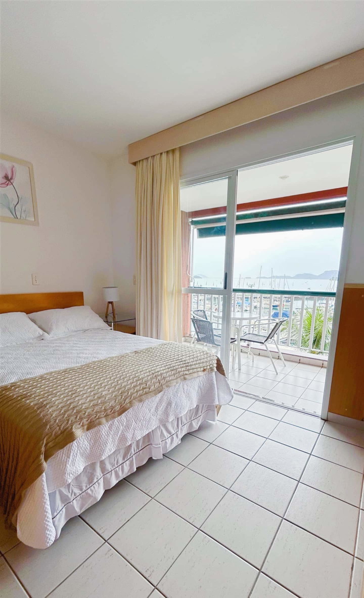 Flat Com Vista Para O Mar E óTima Localização - アングラ・ドス・レイス