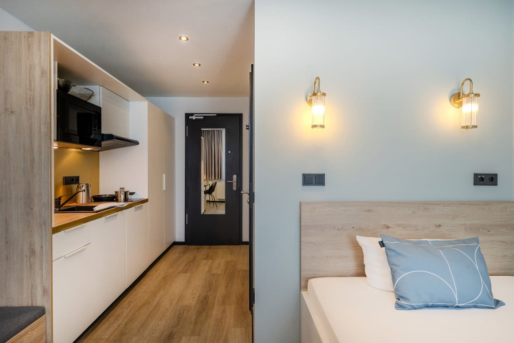 Cozy Apartment With Kitchenette, Gym And Coworking - Berlín