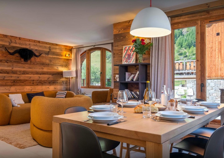 Luxueux Chalet Mitoyen Pour 8 Personnes - Savoie