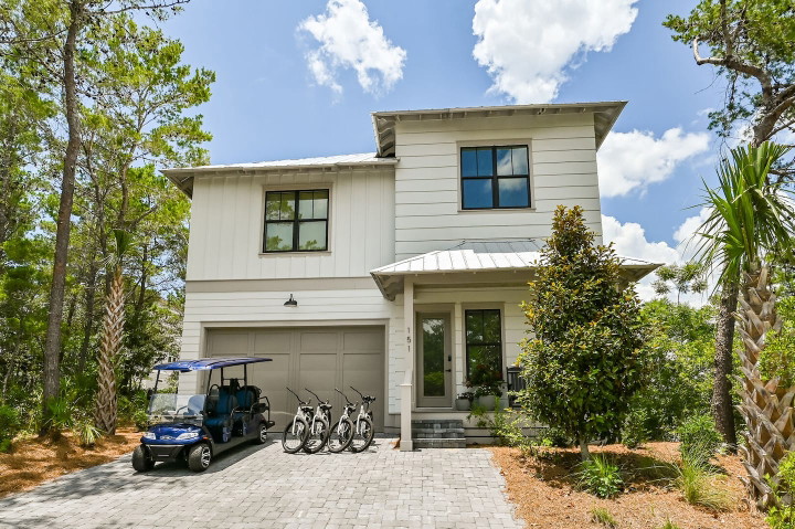 Inlet Beach Home - Golf Cart, Ev Friendly, Pool - Rosemary Beach, FL