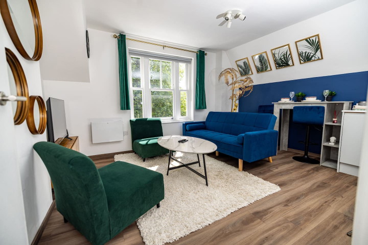 Appartement Moderne De 2 Chambres  Proche Du Train Et De La Ville - High Wycombe