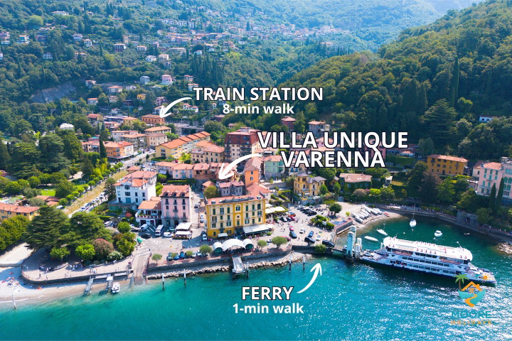 Villa Exclusive Varenna · Parking · Vue Sur Le Lac - Varenna