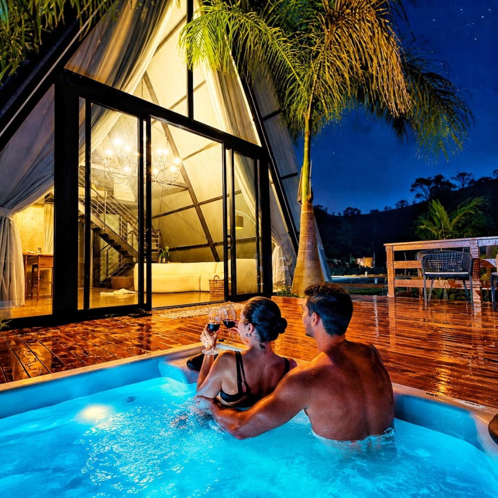 Luxury Hydro Cabin With Incredible Nature - Socorro