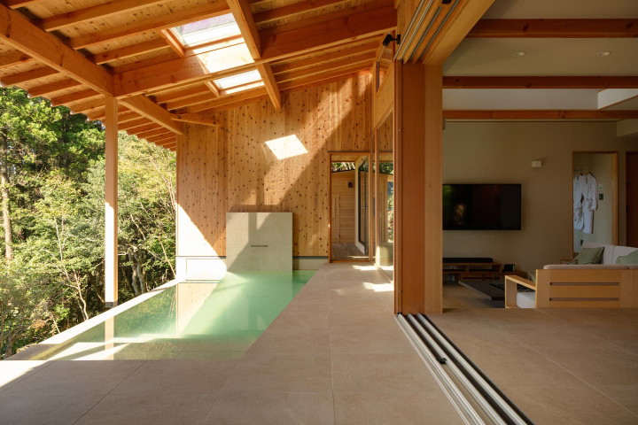 Luxury Pool & Sauna | Casablanca Villa Hakone - Hakone