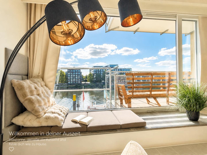 New Weser Views Balcony & Prime Location - Bremen