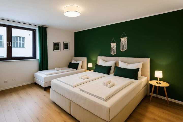 Raha Apartments-stylische 3 Zimmerwhg.-bahnhofsnah - Erfurt