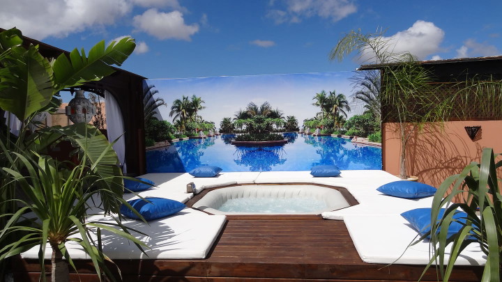 100m2 Terrasse Privée Toît,jacuzzi,piscine,hammam - Morocco