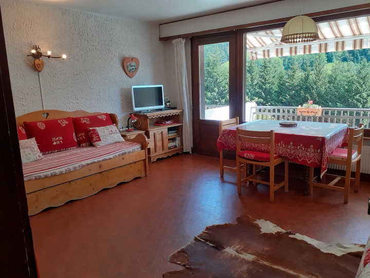 Studio Avec Terrasse Face Aux Montagnes - Notre-Dame-de-Bellecombe