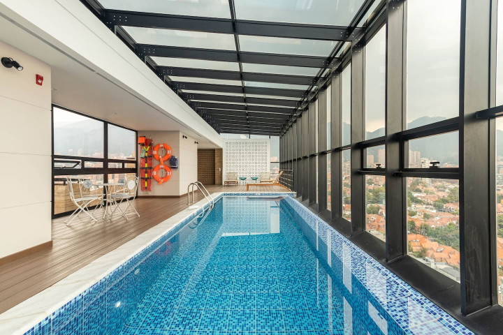 Incroyable Apt 1br Vue, Plscina Près De La Zone G Et T - Bogota