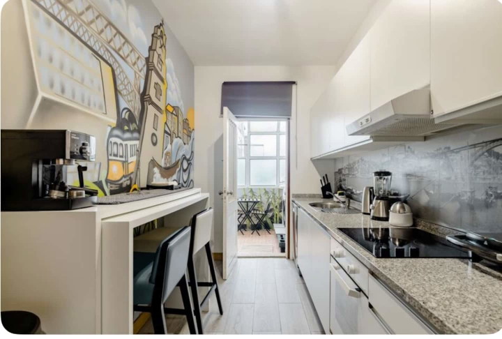 Full 3-room Apt Downtown Casa Do Livro Boavista - Matosinhos