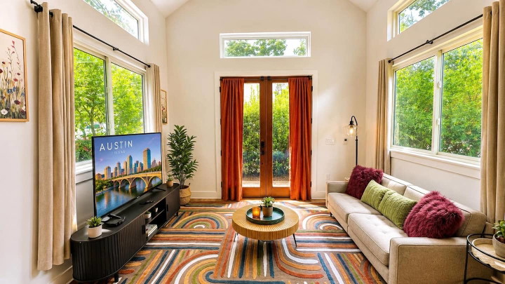 Mid-century Loft | Rainey, Acl| Freeparking - Austin, TX
