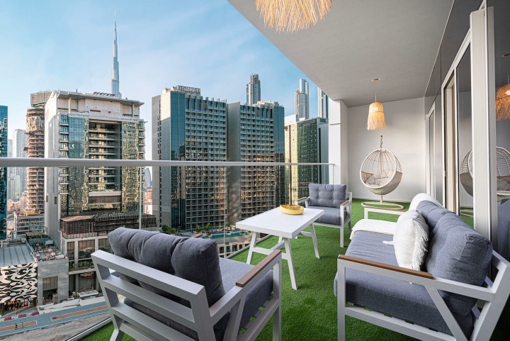 Very Nice 2bdr With Burj Khalifa View 1121 - Dubai