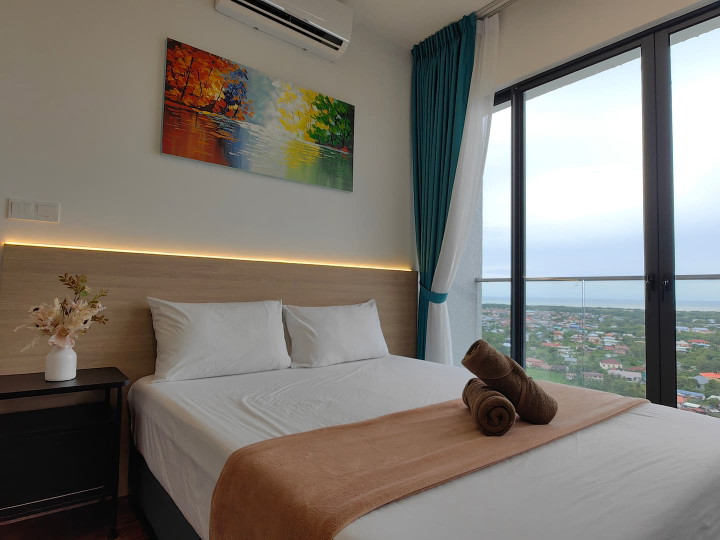 Free Parking|sunsetseaview|high Floor|kavenue 4pax - Kota Kinabalu
