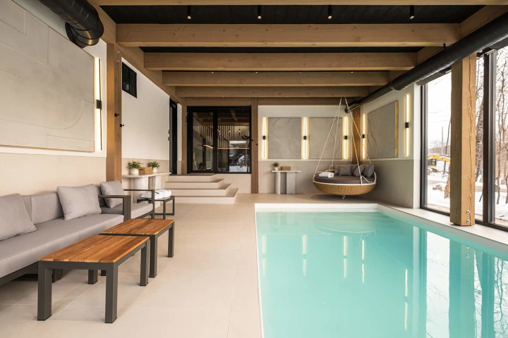 Lagom Vintergrona | Indoor Pool + Hot Tub - Mont-Tremblant