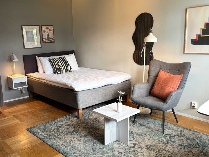 Lovely Studio Apartment In Solna - Stockholm