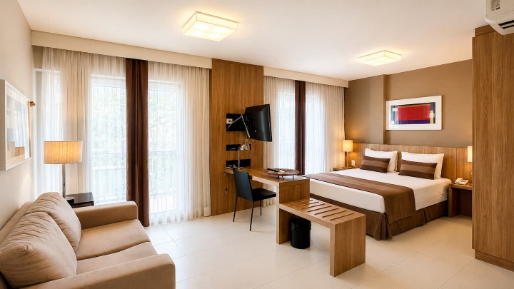 Flat Rio Stay | 45 M² | Vue Sur La Verdure | Riocentro - Rio de Janeiro